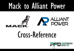 Medium- and Heavy-Duty Mack Parts & Cross Reference – PurrFormance ...